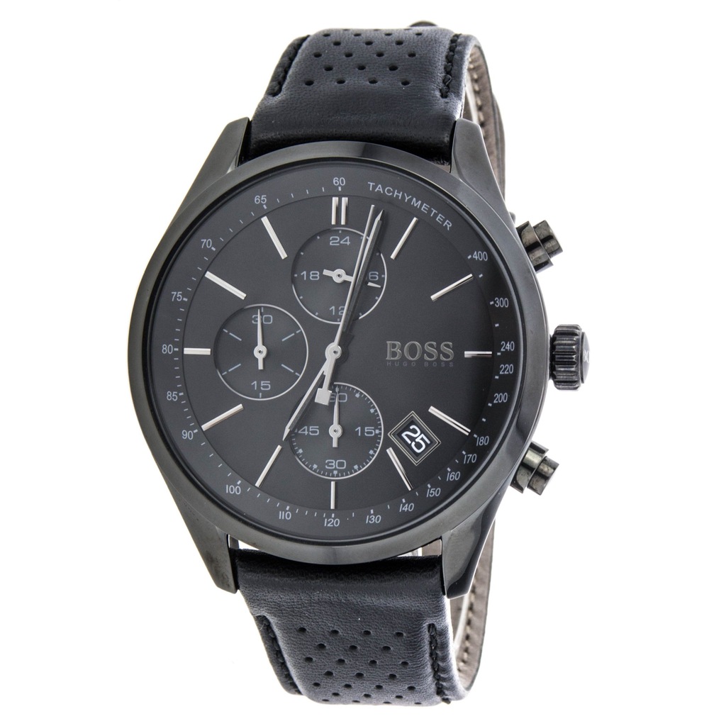 Zegarek HUGO BOSS 1513474 GRAND PRIX chronograf - 7955174583 ...