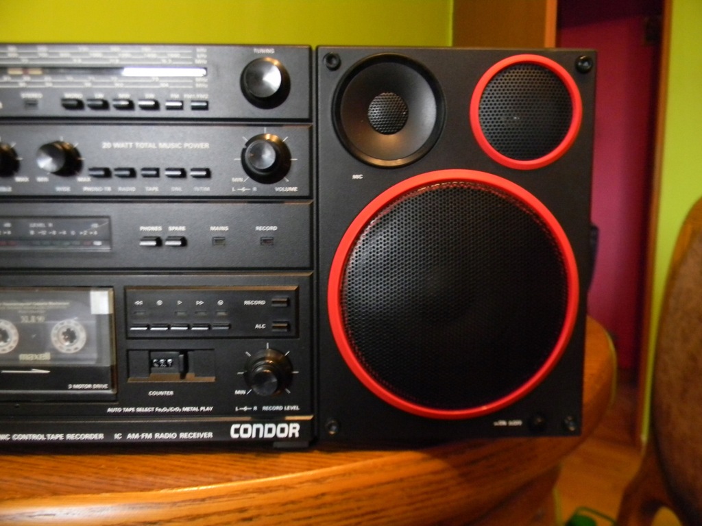 radiomagnetofon condor unitra - 13180549332 - oficjalne archiwum Allegro