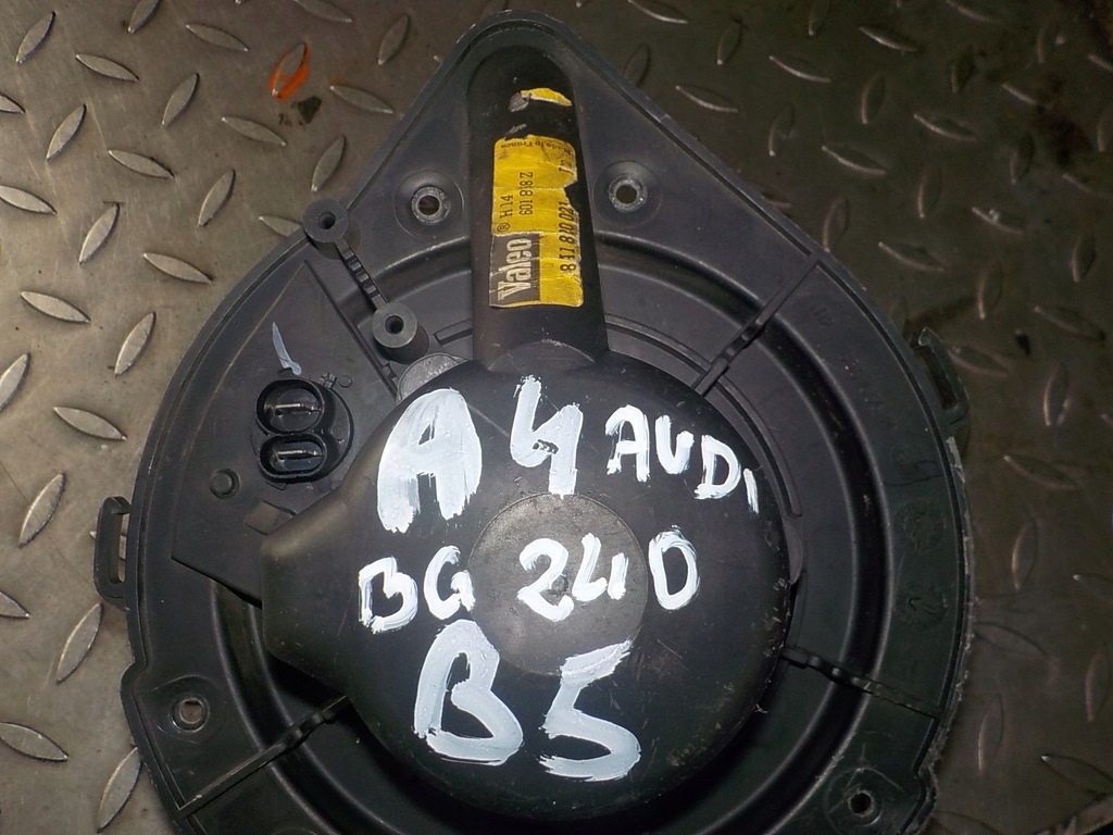 WENTYLATOR DMUCHAWY AUDI A4 B5 VALEO - 11695122684 - oficjalne archiwum ...