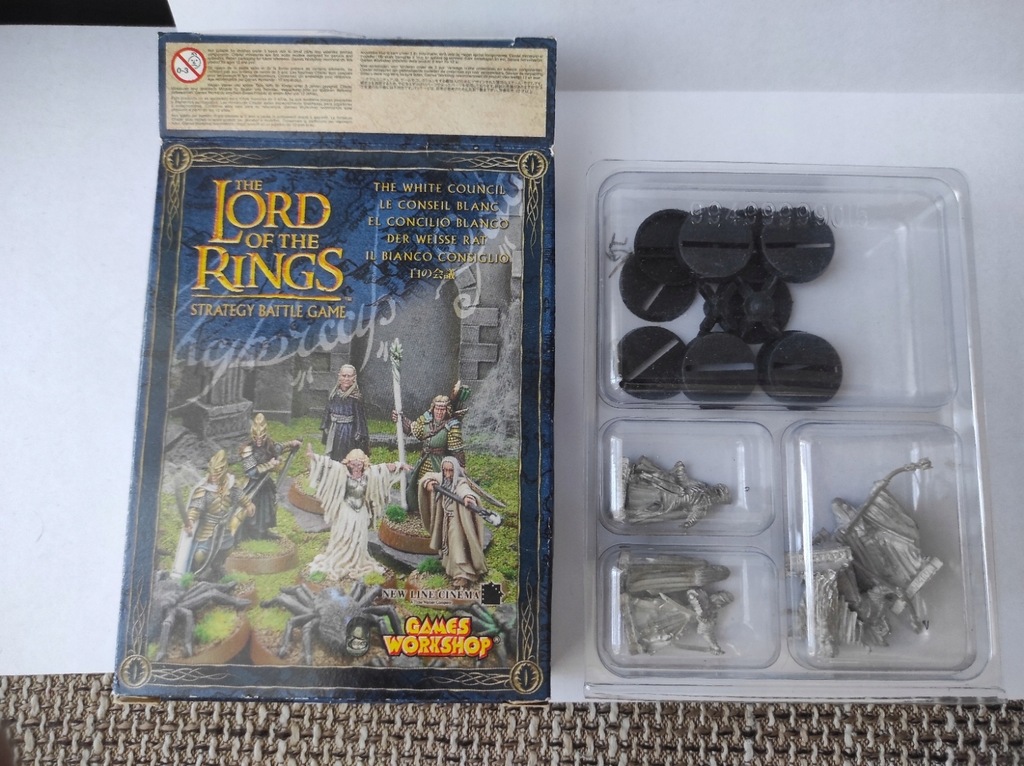 LOTR The White Council metal unikat nowy box - 13698291656 - oficjalne ...
