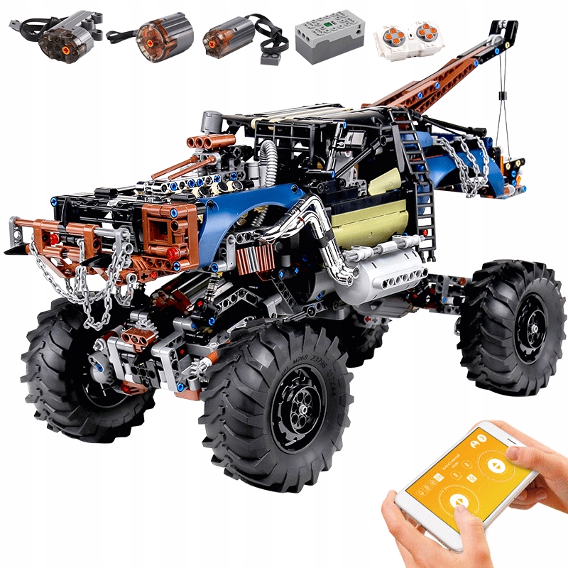 Mould King TECHNIC Buntownik holowniczy RC Car - 9967026639 - oficjalne ...
