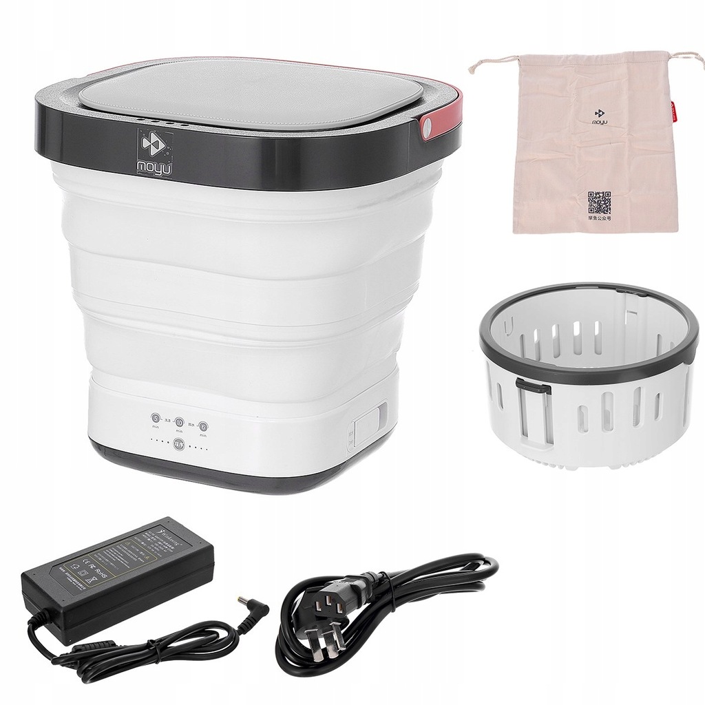 MINI PRALKA SKŁADANA DOMOWA TURYSTYCZNA WIRÓWKA - 10895749104 ...