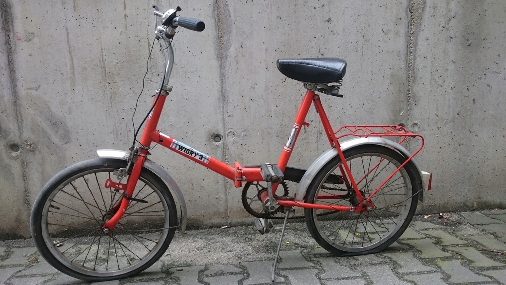 rower Wigry 3 kultowy składak z PRL - 8138137704 - oficjalne archiwum ...