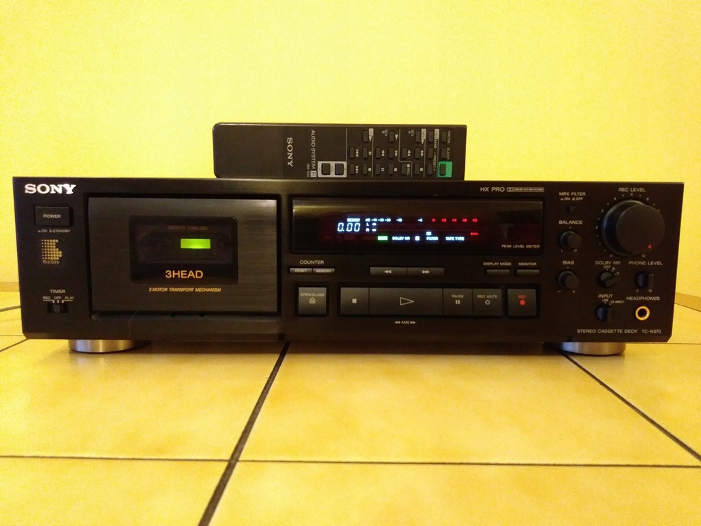 Sony TC-K570 3głowice3silniki Pilot - 11651191016 - oficjalne archiwum ...