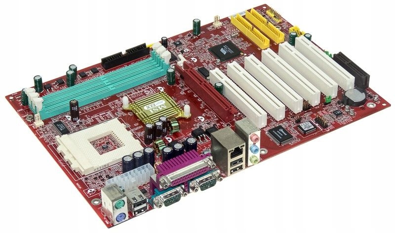 MSI MS-6712 VER 10A KT4AV s462 PŁYTA AGP CNR DDR - 7625578284 - oficjalne archiwum Allegro