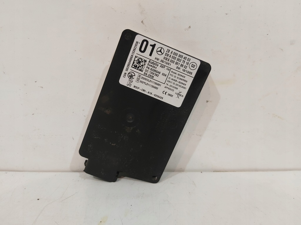 RADAR SENSOR MODUŁ MERCEDES W463 A0009054503 Q2 - 12239353939 ...