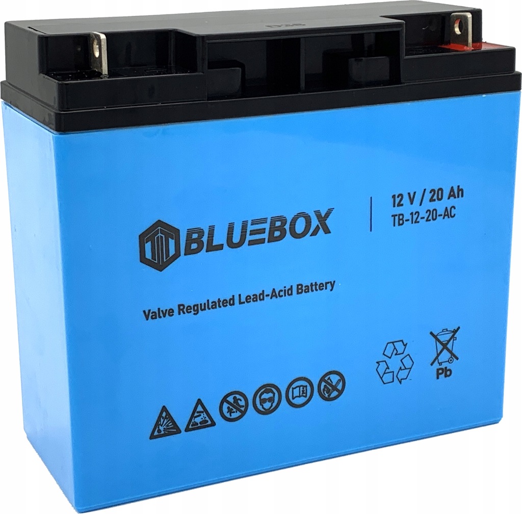 AKUMULATOR AGM VRLA 12V 20Ah (wymiar 18Ah) MOC UPS - 12827620641 - oficjalne archiwum Allegro