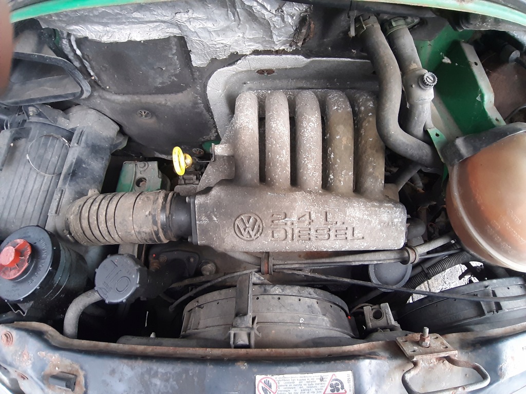 Silnik Vw Transporter t4 2,4 d AAB 94 r - 13484494385 - oficjalne ...