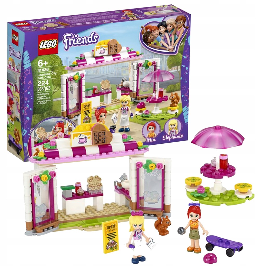 Klocki Lego Friends Parkowa kawiarnia Frends - 11190609991 - oficjalne ...