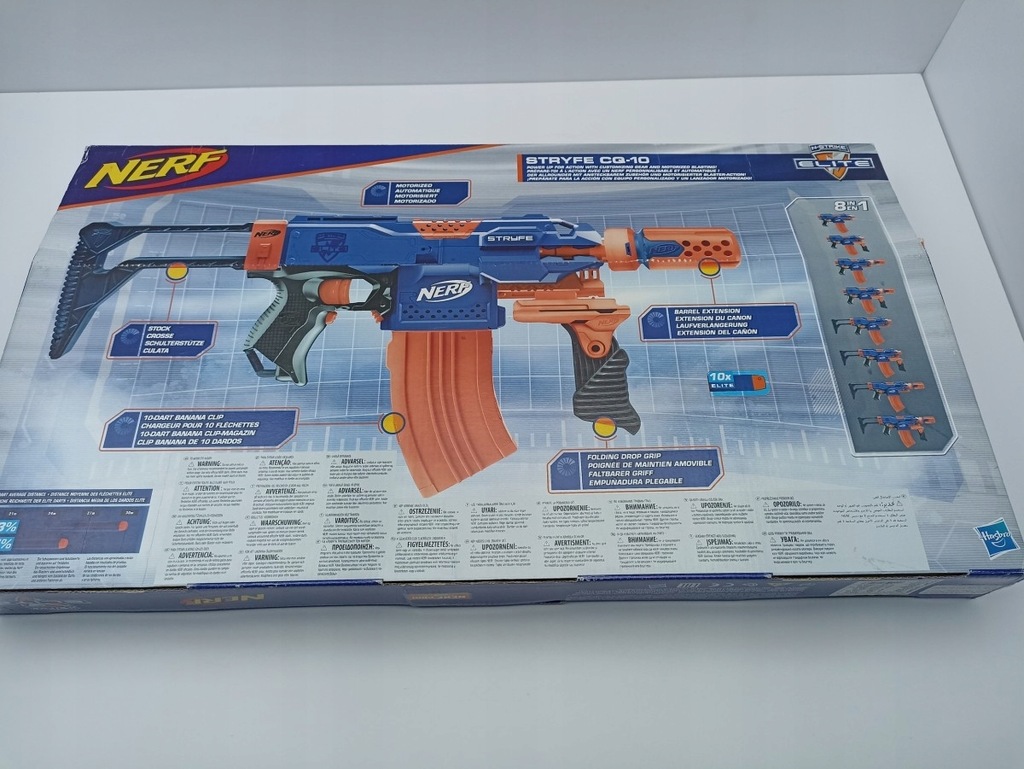 Karabin wyrzutnia Nerf N-Strike Elite Stryfe CQ-10 - 12824041249 ... Karabin wyrzutnia Nerf N-Strike Elite Stryfe CQ-10 - 12824041249 ...