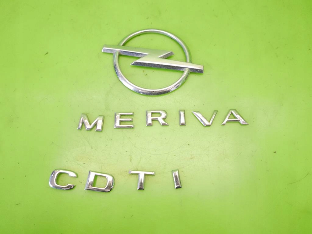 EMBLEMAT LOGO ZNACZEK TYŁ OPEL MERIVA A I CDTI 03- - 12848943045 ...