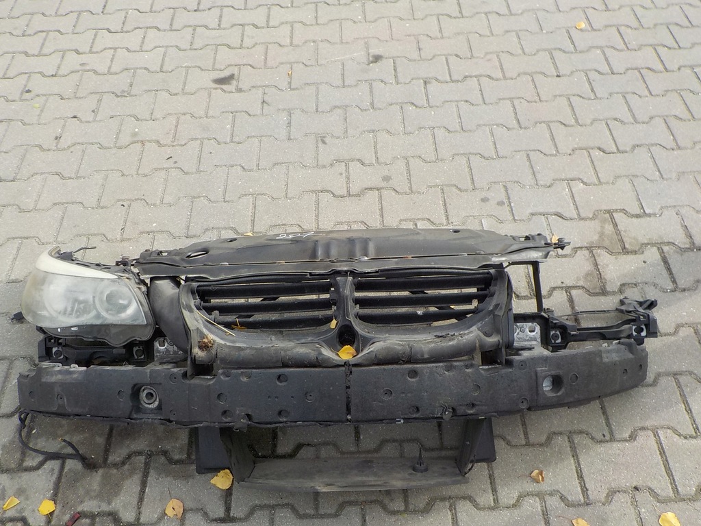 207 BMW 5 E60 E61 PAS PRZEDNI BELKA ŻALUZJA WZMOCNIENIE ZDERZAKA ...