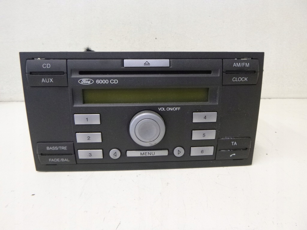 Radio Ford 6000CD + KOD MONDEO FOCUS - 12423235831 - oficjalne archiwum ...