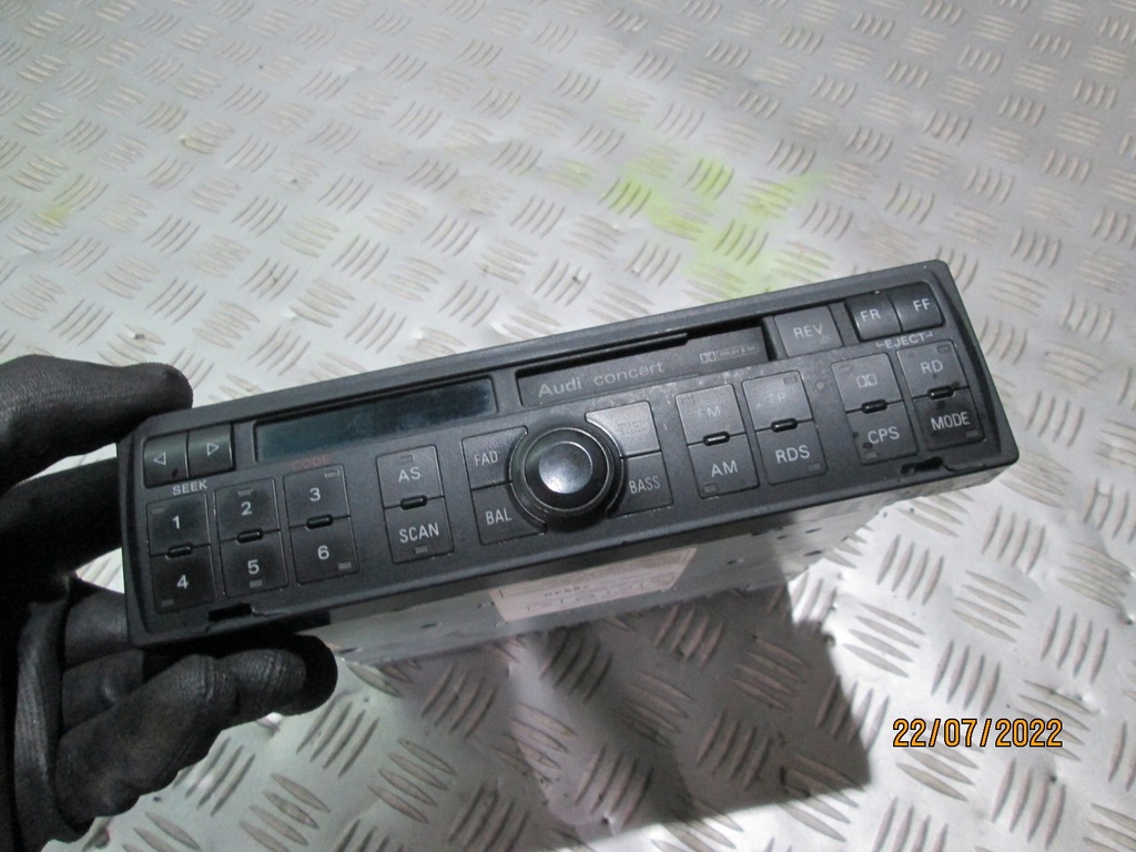 RADIO AUDI A6 C5 CONCERT 4B0035186B - 12440691481 - oficjalne archiwum Allegro