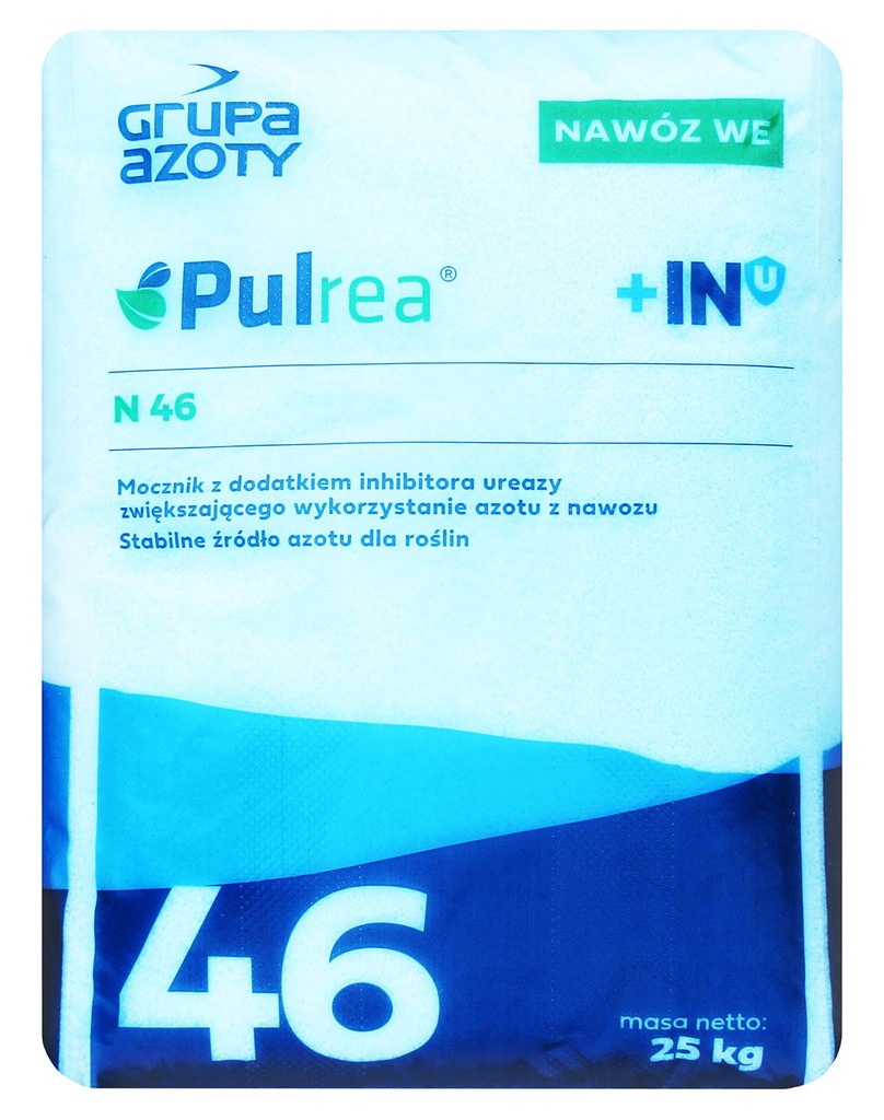 MOCZNIK PULREA +INu Z INHIBITOREM 25KG NAWÓZ - 11081422966 - oficjalne archiwum Allegro