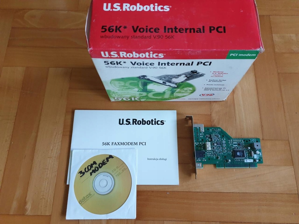 Modem 3COM U.S. ROBOTICS 56K Voice Internal PCI - 10103188447 ...
