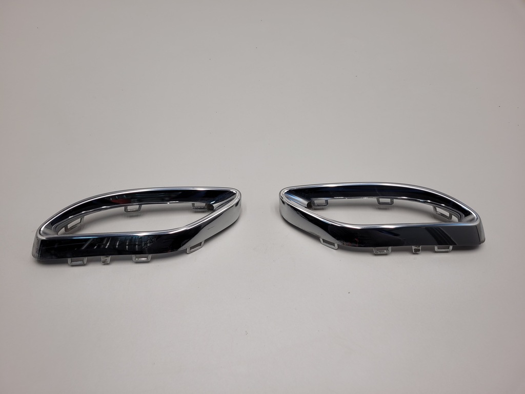 Mercedes C W205 Komplet nakładki wydechu rura chro - 13209517435 ...