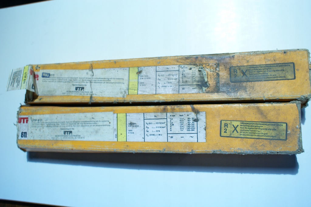 Elektrody do spawania utp 611 - 8kg 4mm/450 - 10772223504 - oficjalne archiwum Allegro