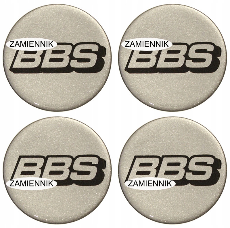 EMBLEMATY naklejki na felgi kołpaki dekle BBS 60mm - 11350543537 - oficjalne archiwum Allegro