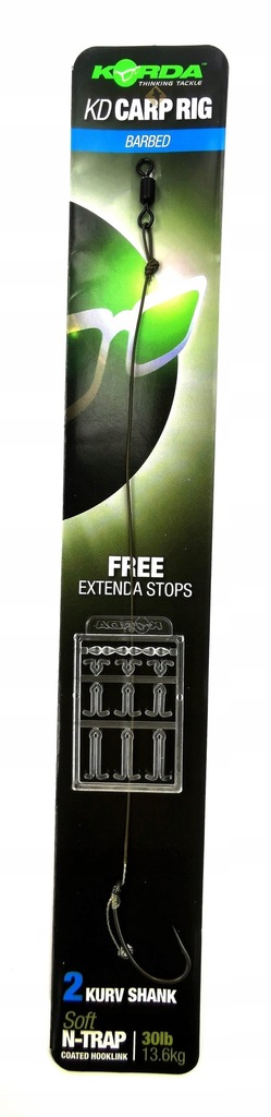 Korda Gotowy przypon karpiowy N-TRAP Kurv Shank 2 - 13185884337 - oficjalne archiwum Allegro