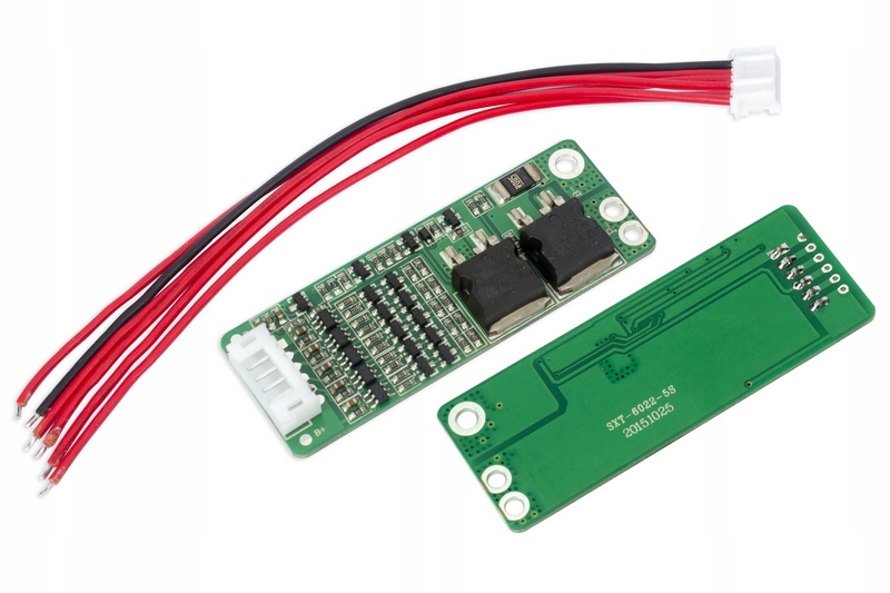 Moduł BMS 5s 15A Li-ion 18650 18V 18,5V ŁADOWARKA - 11139509768 ...
