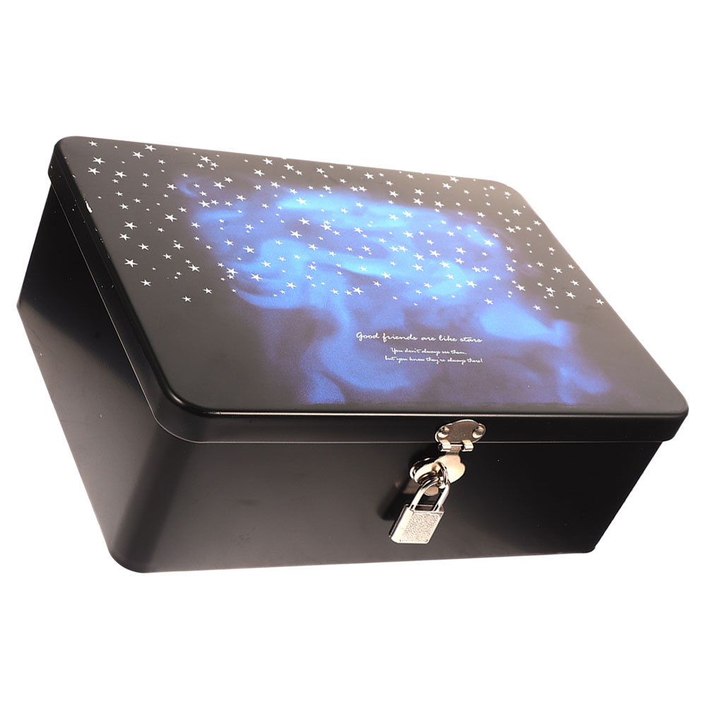 Storage Box Lock Storage Bin Lock Desk Top Decor - 14395240496 ...