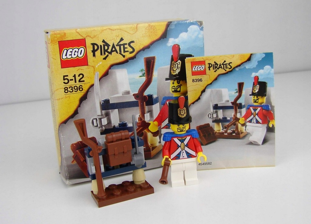 LEGO 8396 Pirates Arsenał Żołnierza piraci karton - 13041010712 ...