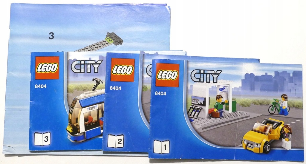 LEGO INSTRUKCJA CITY 8404 Transport publiczny - 13378912445 - oficjalne ...