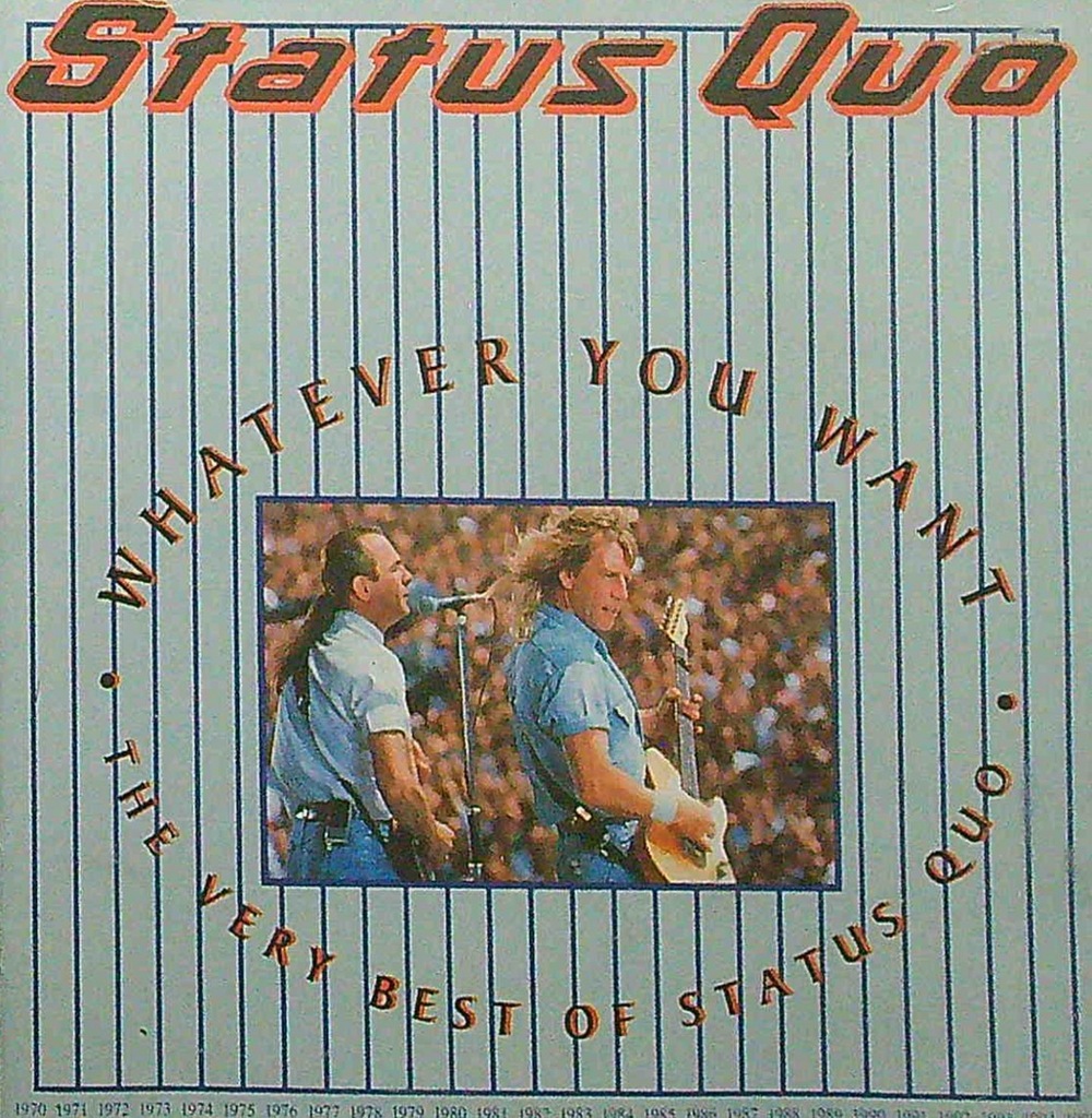 Status Quo Whatever You Want: The Very Best of - 14275963567 ...
