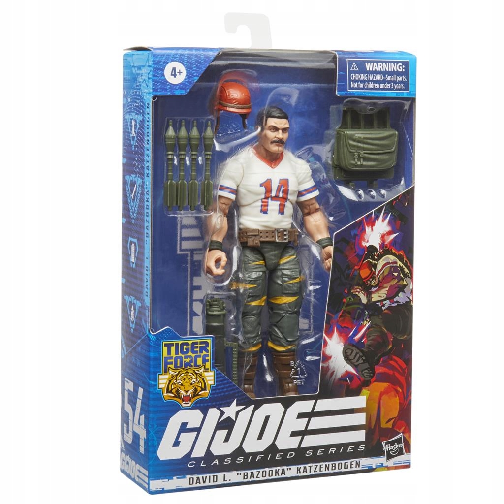 DAVID L. BAZOOKA Figurka 15 cm G.I. Joe Classified - 13345446910 ...