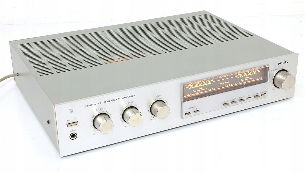 PHILIPS F4212 ZNAKOMITY WZMACNIACZ STEREO KLASYK VINTAGE ...