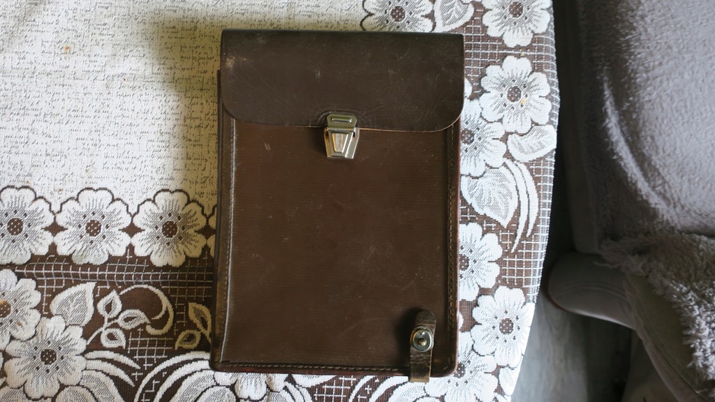 Raportówka oficerska, wojskowa mapnik skóra CCCP - 13340229856 ...