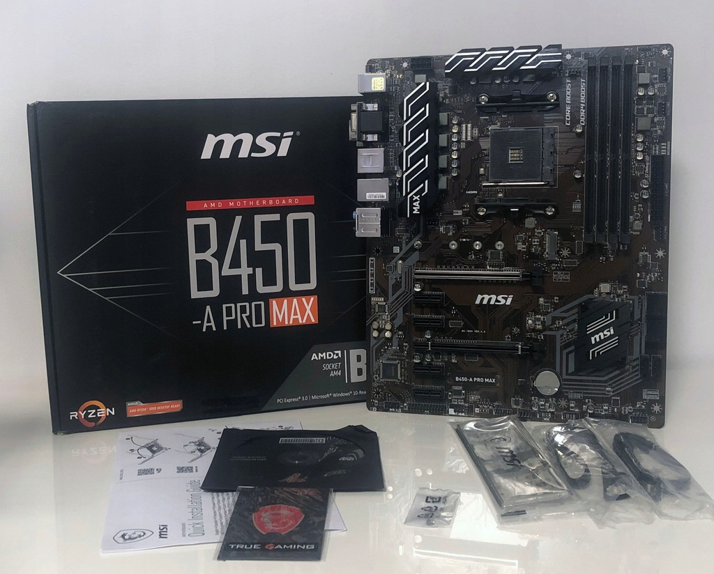 Płyta główna MSI B450-A Pro Max ATX - 12737602895 - oficjalne archiwum ...