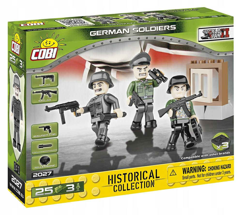 SMALL ARMY 2027 GERMAN SOLDIERS COBI - 7840795996 - oficjalne archiwum ...