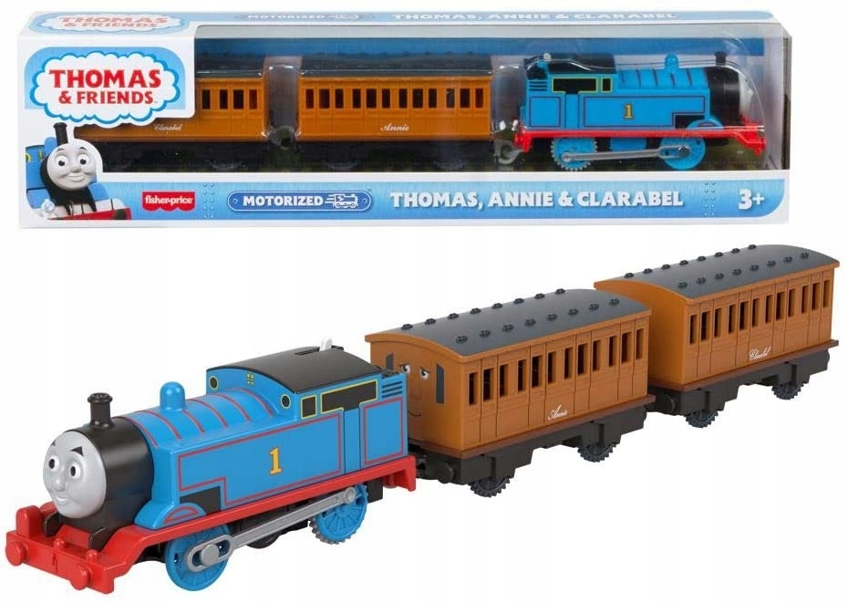 TOMEK + Wagoniki ANIA i KLARA Thomas Trackmaster - 10720535804 ...
