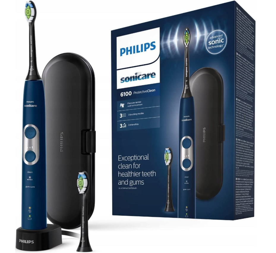 SZCZOTECZKA SONICZNA PHILIPS SONICARE 6100 HX6871 - 12942203103 ...