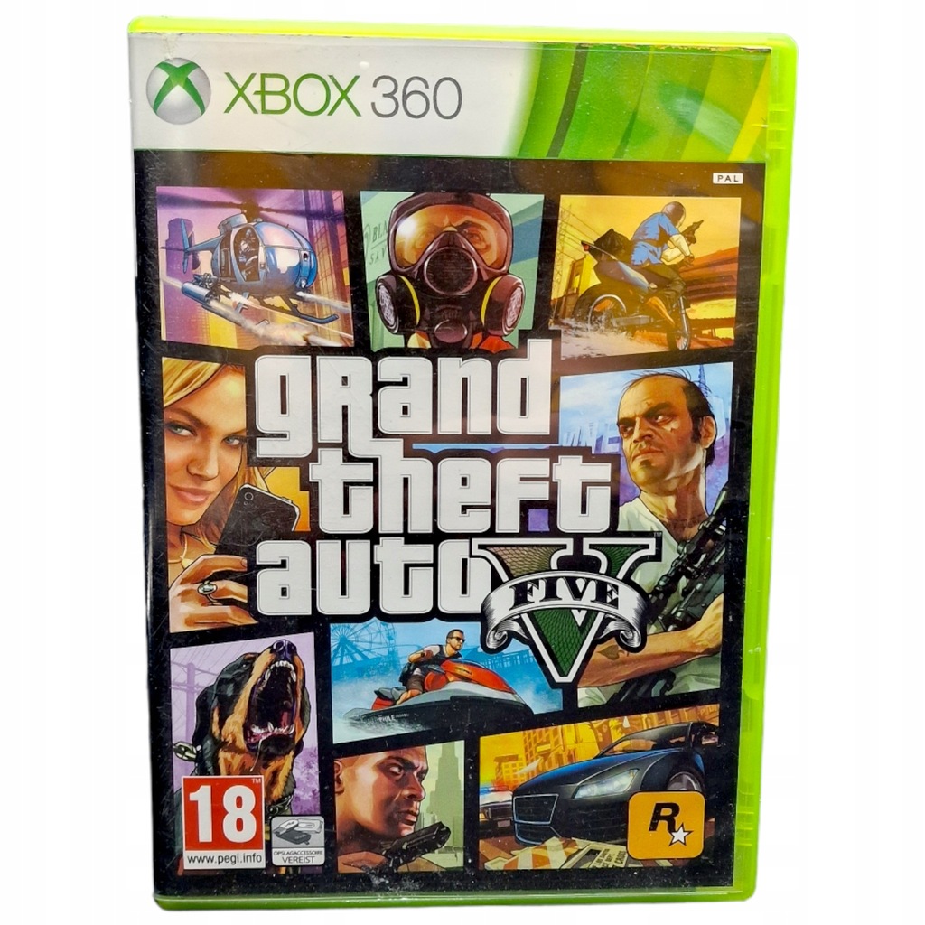 GTA 5 GRAND THEFT AUTO V XBOX 360 X360 mapa plakat - 13609640284 ...