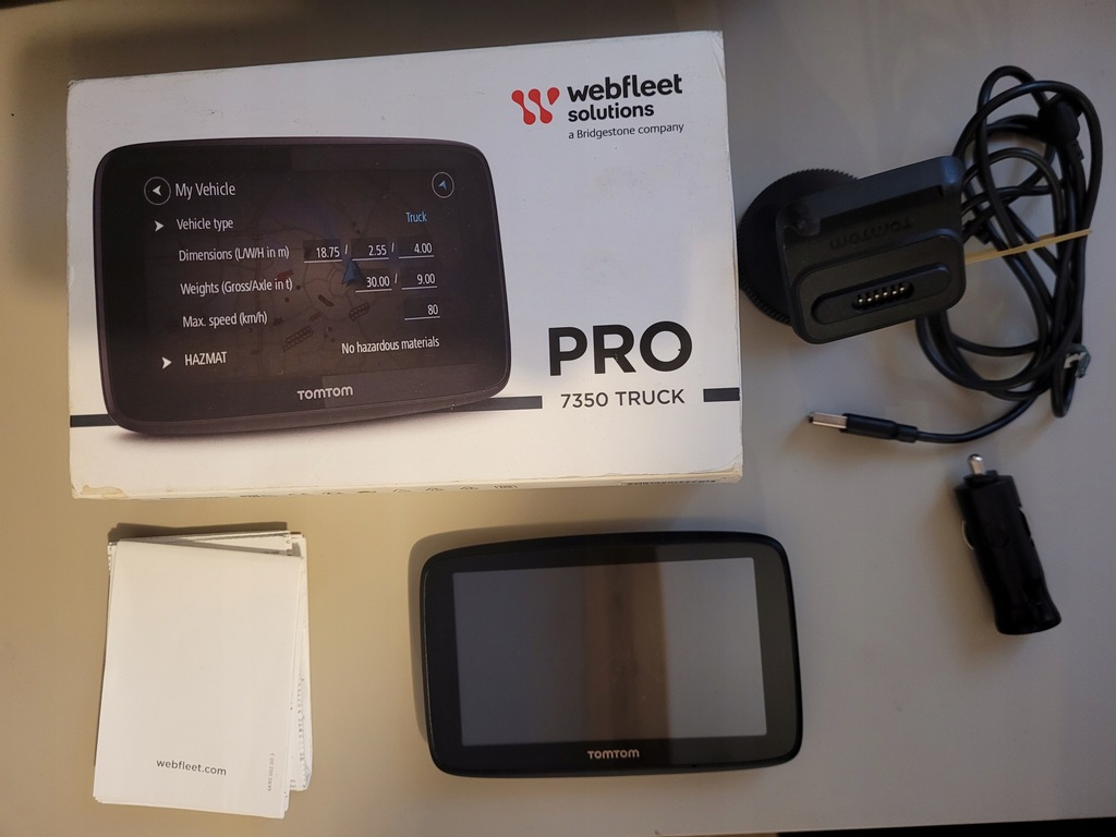 Nawigacja TomTom Pro 7350 Dożywotnia Ciężarówka - 14810724907 - oficjalne archiwum Allegro