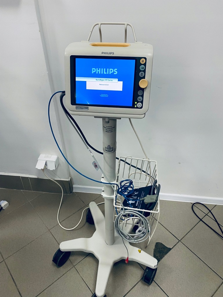 Kardiomonitor PHILIPS SureSig VM4 monitor pacjenta - 12105854759 ...