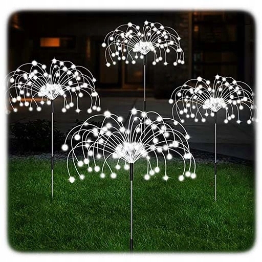 LAMPA SOLARNA OGRODOWA Dmuchawiec 150 ledów - 12344089850 - oficjalne archiwum Allegro