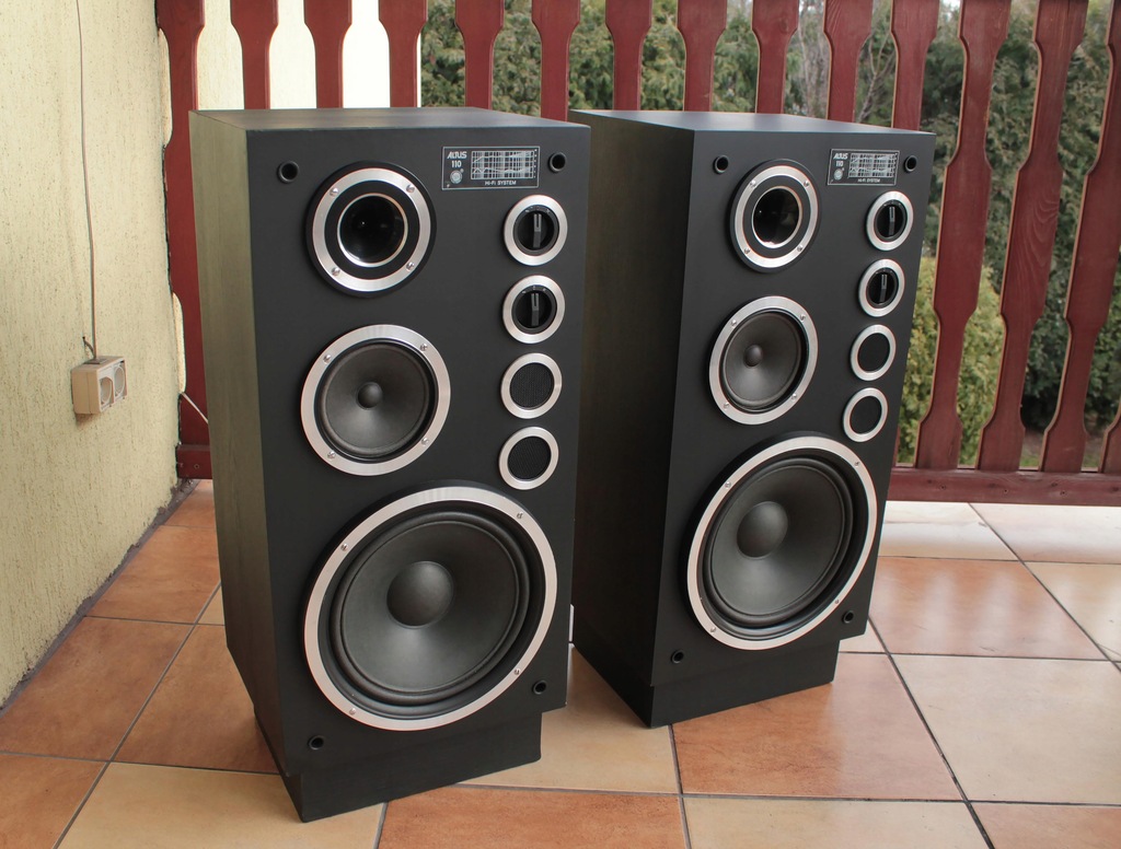 Kolumny Altus 110 Tonsil. Czarny Fornir. Stan bdb. Oryginalne ...