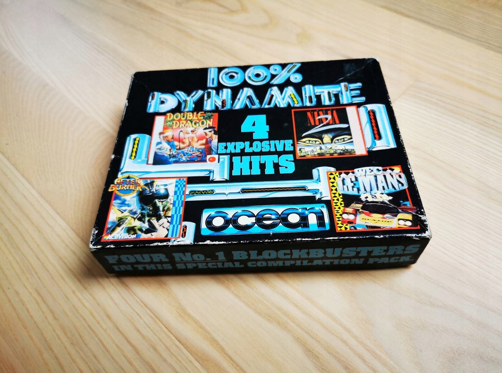 AMSTRAD 100% DYNAMITE BIG BOX LAST NINJA [OCEAN] - 13198500658 - oficjalne archiwum Allegro