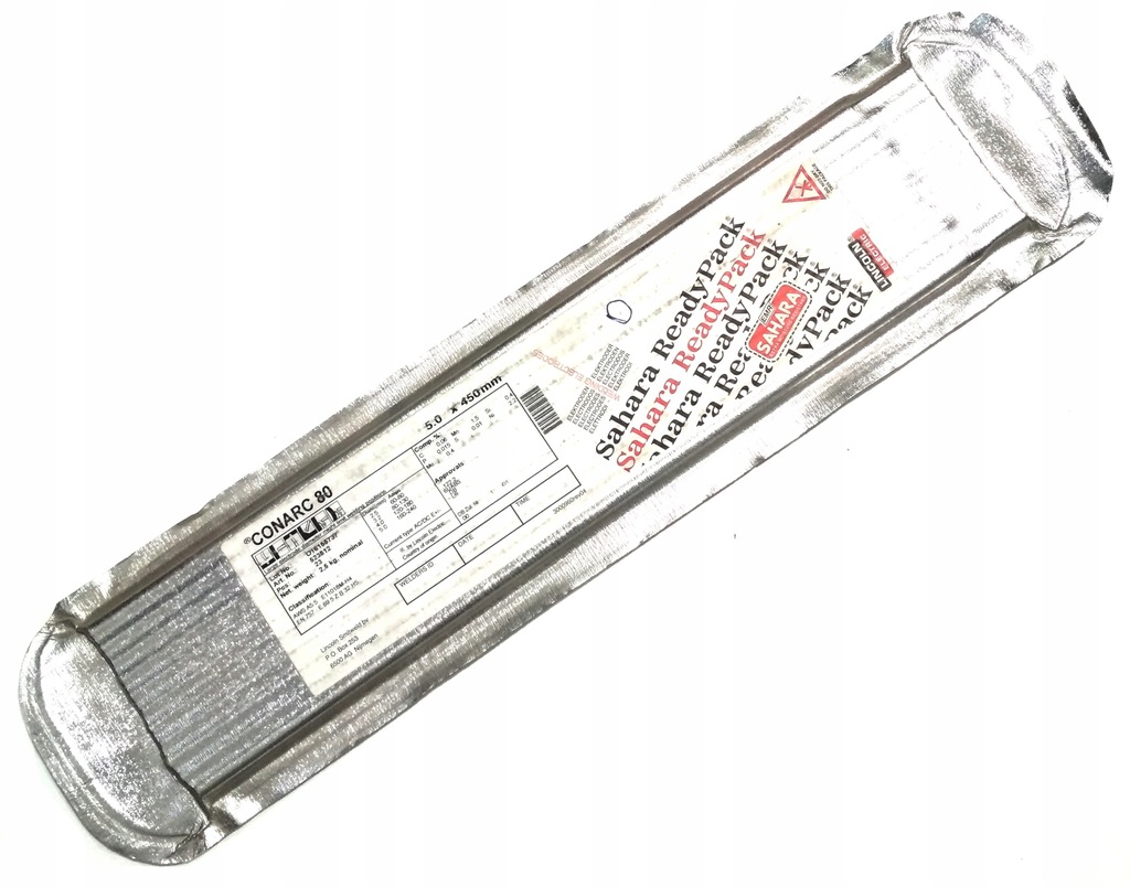Elektrody spawalnicze CONARC 80 5.0x450 2,5kg - 9834465835 - oficjalne ...