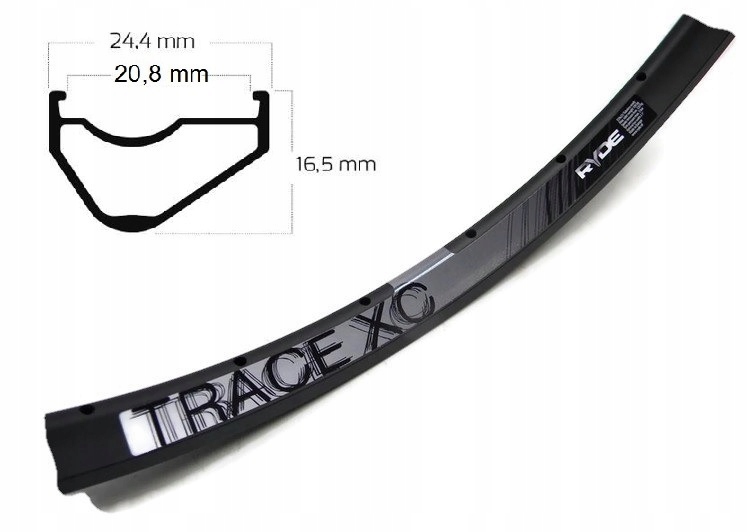 Купить Обод RYDE MTB Trace XC 29 дюймов 622x21 32H (X26): отзывы, фото ...
