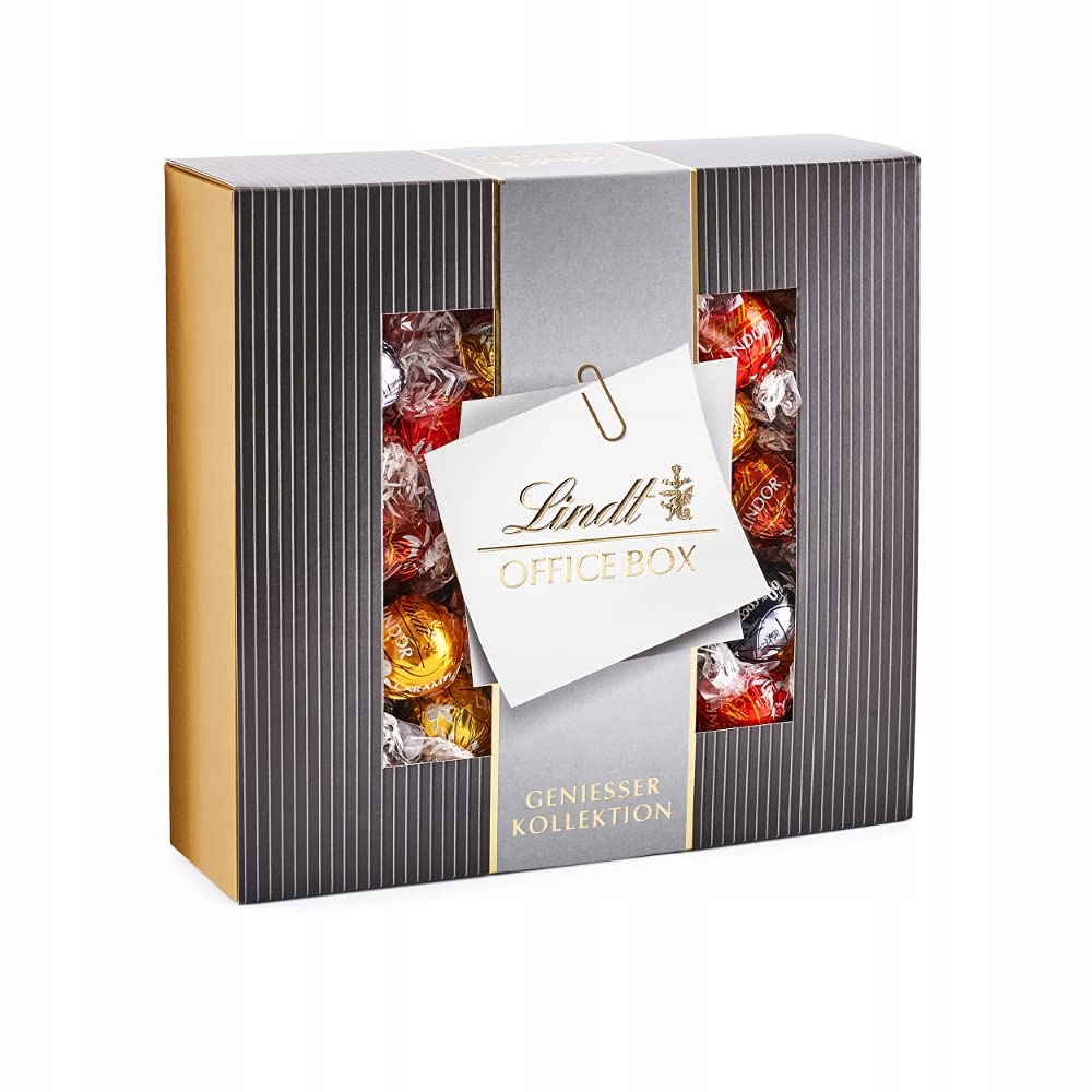 Lindt Office Box 935g mix 5 smaków super cena !!! - 13093670368 ...