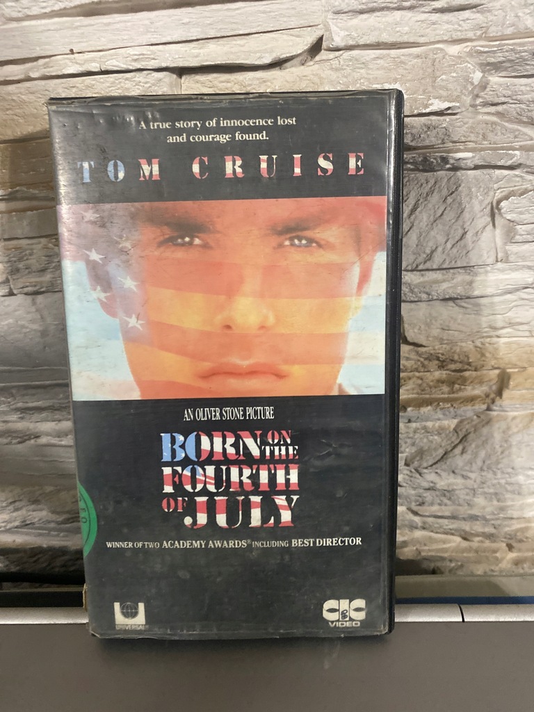 Urodzony 4-go Lipca VHS Tom Cruise - 13376727400 - oficjalne archiwum Allegro