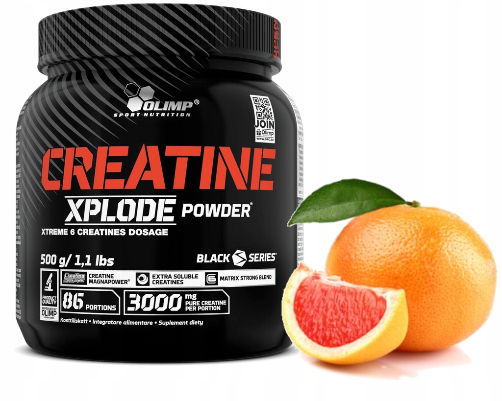 Kreatyna Olimp Creatine Xplode 500g Grejpfrut - 11807259192 - oficjalne ...
