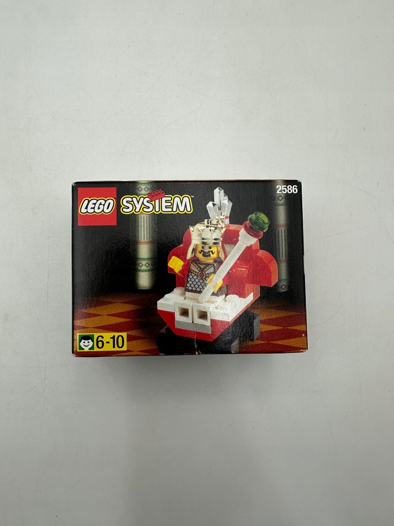 Lego 2586 Castle King & Throne Chess King NOWY MISB - 16691704176 ...