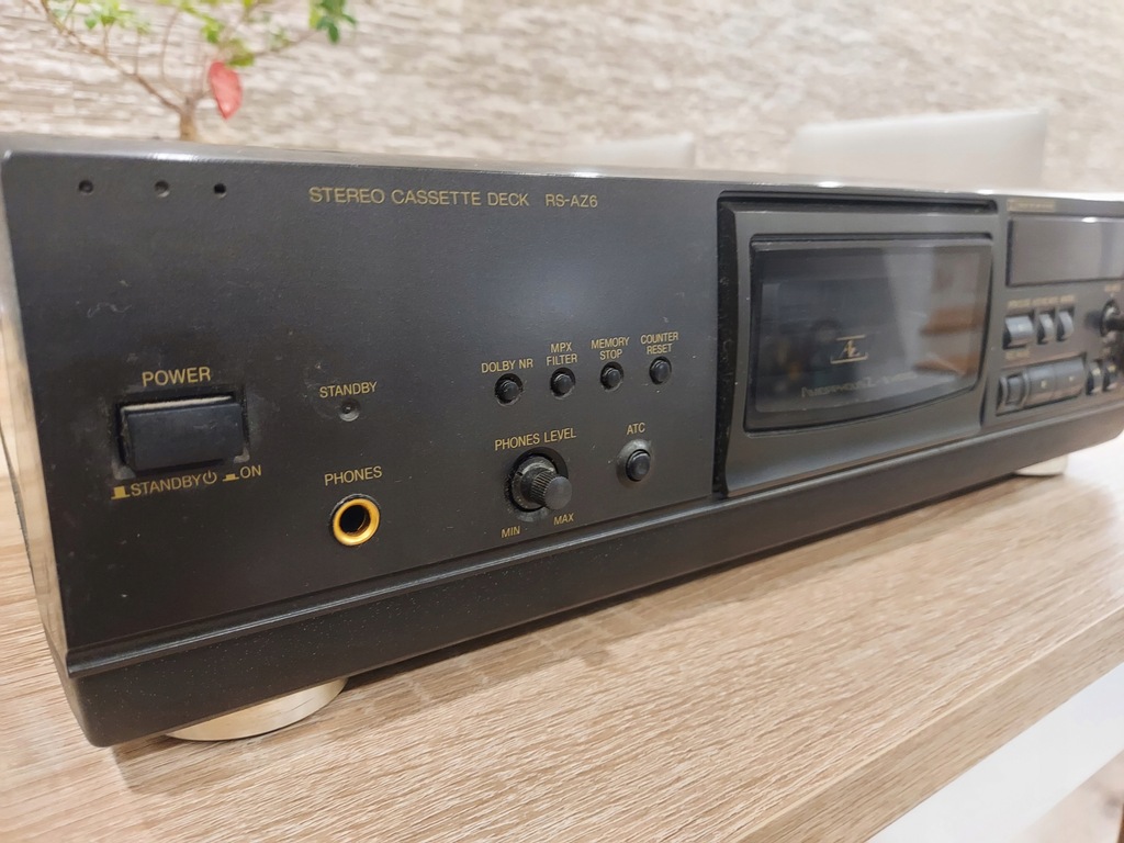 Magnetofon kasetowy Technics RS-AZ6 czarny !!!! - 10888582840 - oficjalne archiwum Allegro