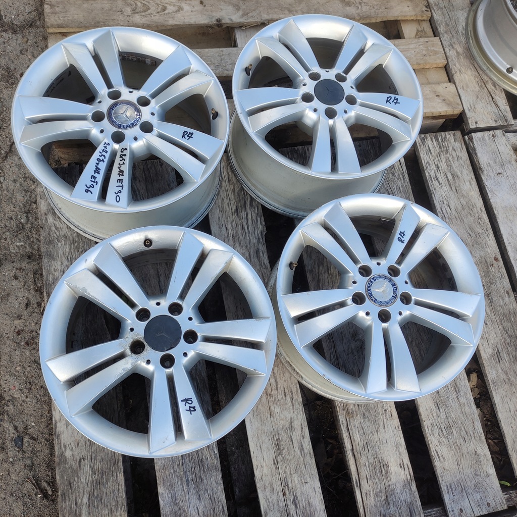 MERCEDES R171 FELGI ALUMINIOWE 17 5x112 - 13592544604 - oficjalne archiwum Allegro